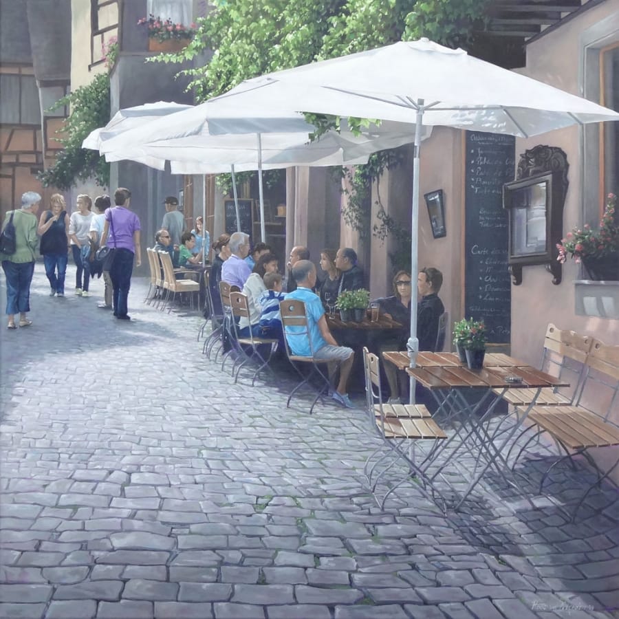 Paintings by Roos by der Meijden | At Sille Gallery
